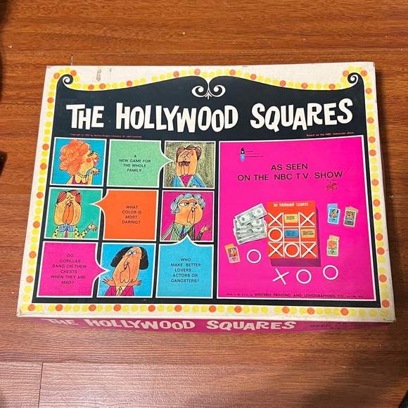 Western Printing And Lithographing | Games | Vintage 967 Thehollywood ...
